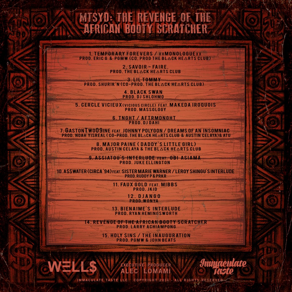 The FADER Premieres Well$, MTSYD: The Revenge of the African Booty ...