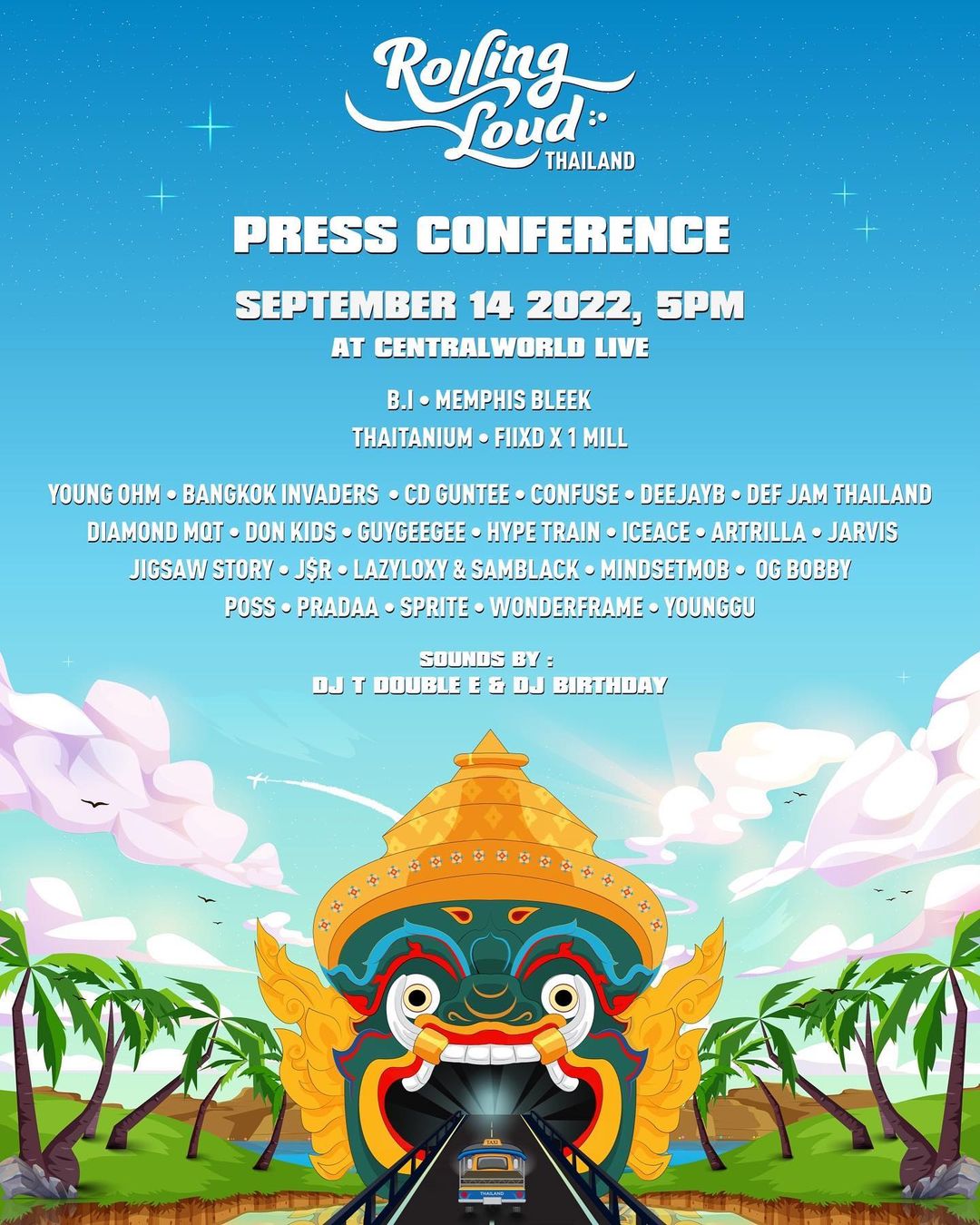 Rolling Loud Announces Rolling Loud Thailand 2023 Its First Festival