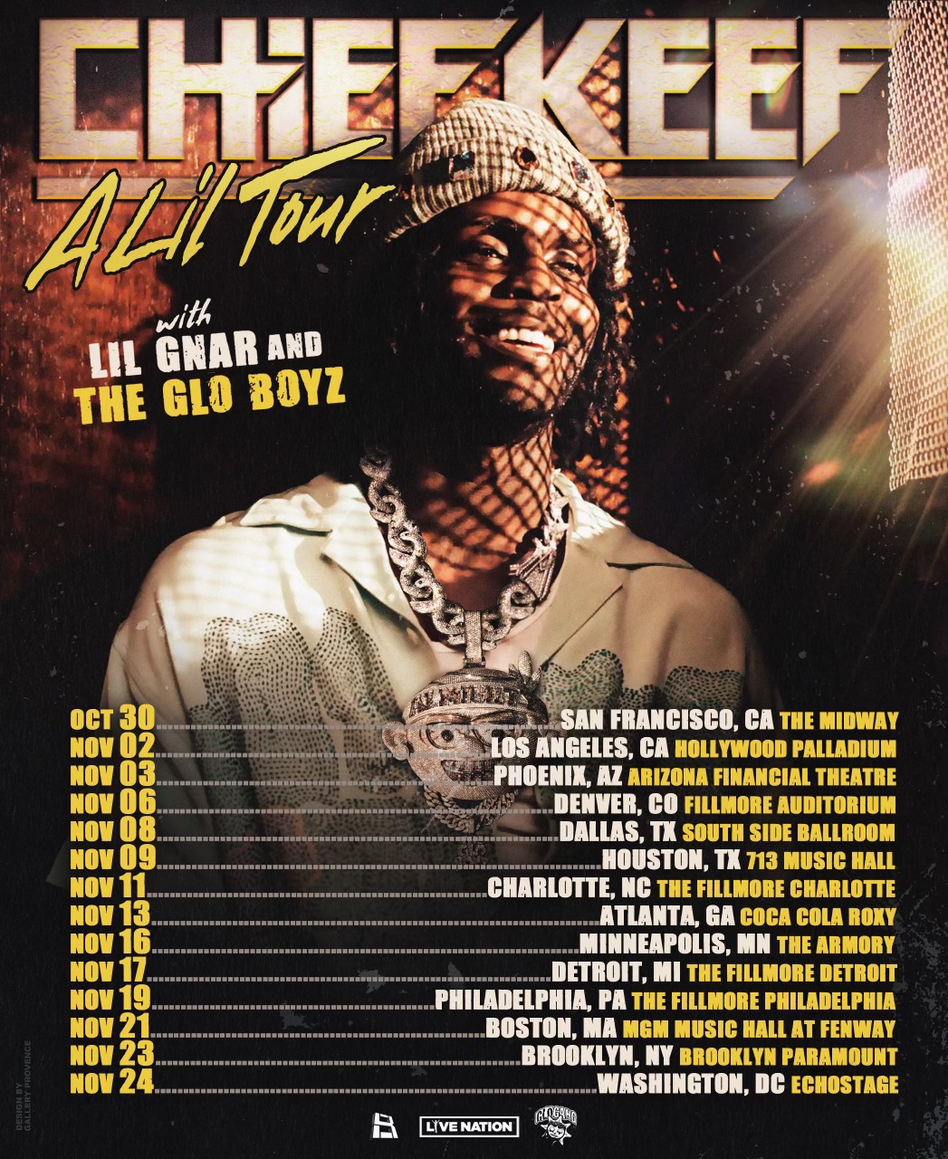 Chief Keef Announces Rescheduled Dates For “A Lil Tour,” His Fall 2024 ...