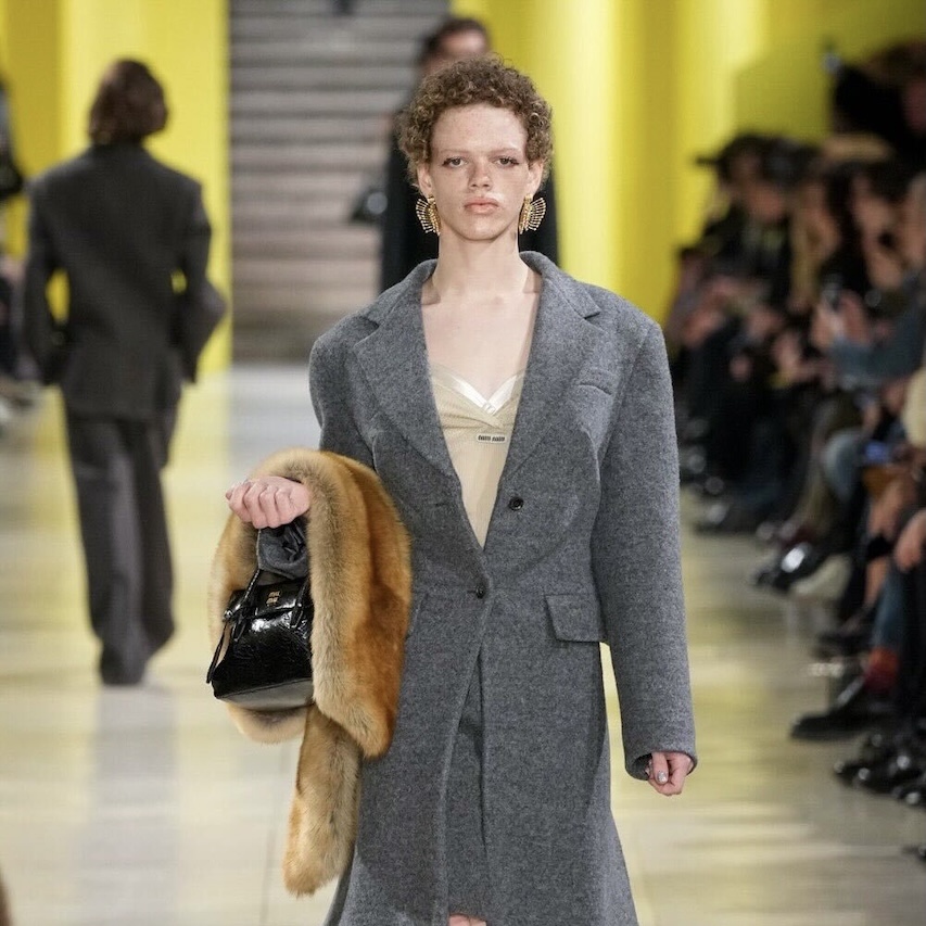 Cortisa Star Walks in Miu Miu’s Fall/Winter Fashion Show at Paris ...