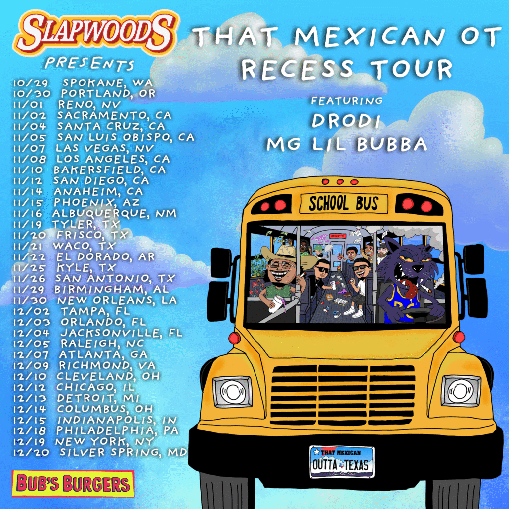 That Mexican OT Announces Second Leg of “Recess Tour,” Performing Songs ...